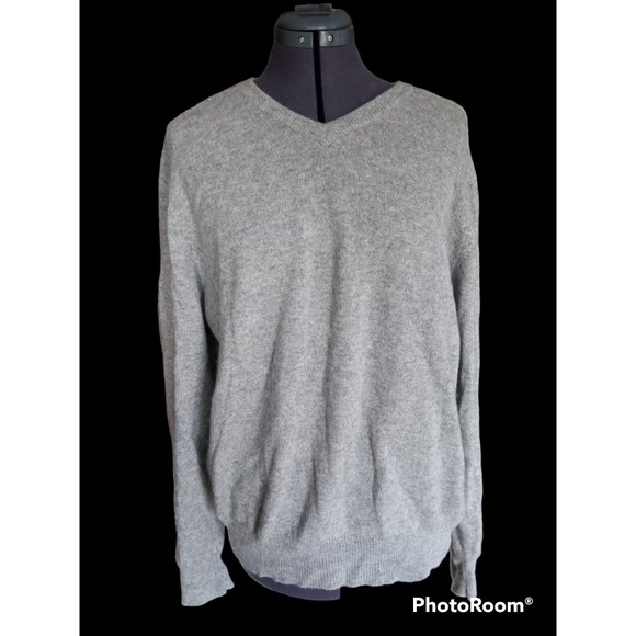 Leonardo De Firenzi | Sweaters | Leonardo De Firenzi Grey Long Sleeve ...